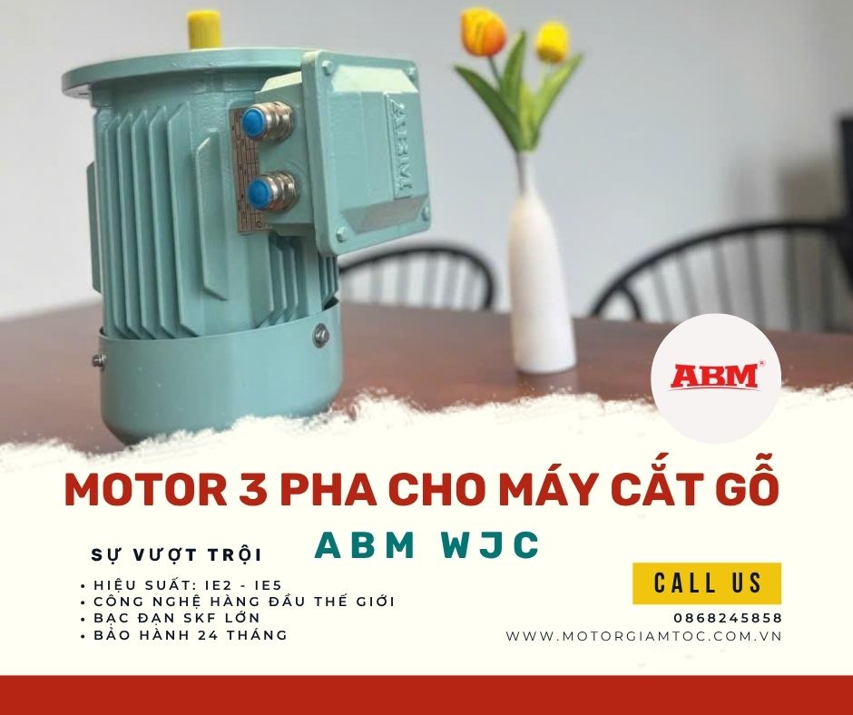 Motor 3 Pha Cho Máy Cắt Gỗ – Nên Chọn Dòng Nào Để Vận Hành Ổn Định Và ...